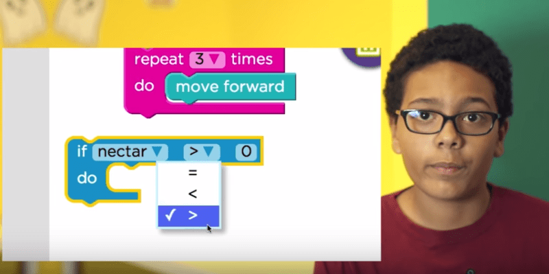Bee: Conditionals #3 | Course 2 - Code.org